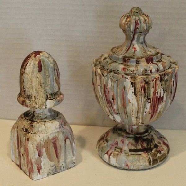 Wood Finials - Etsy
