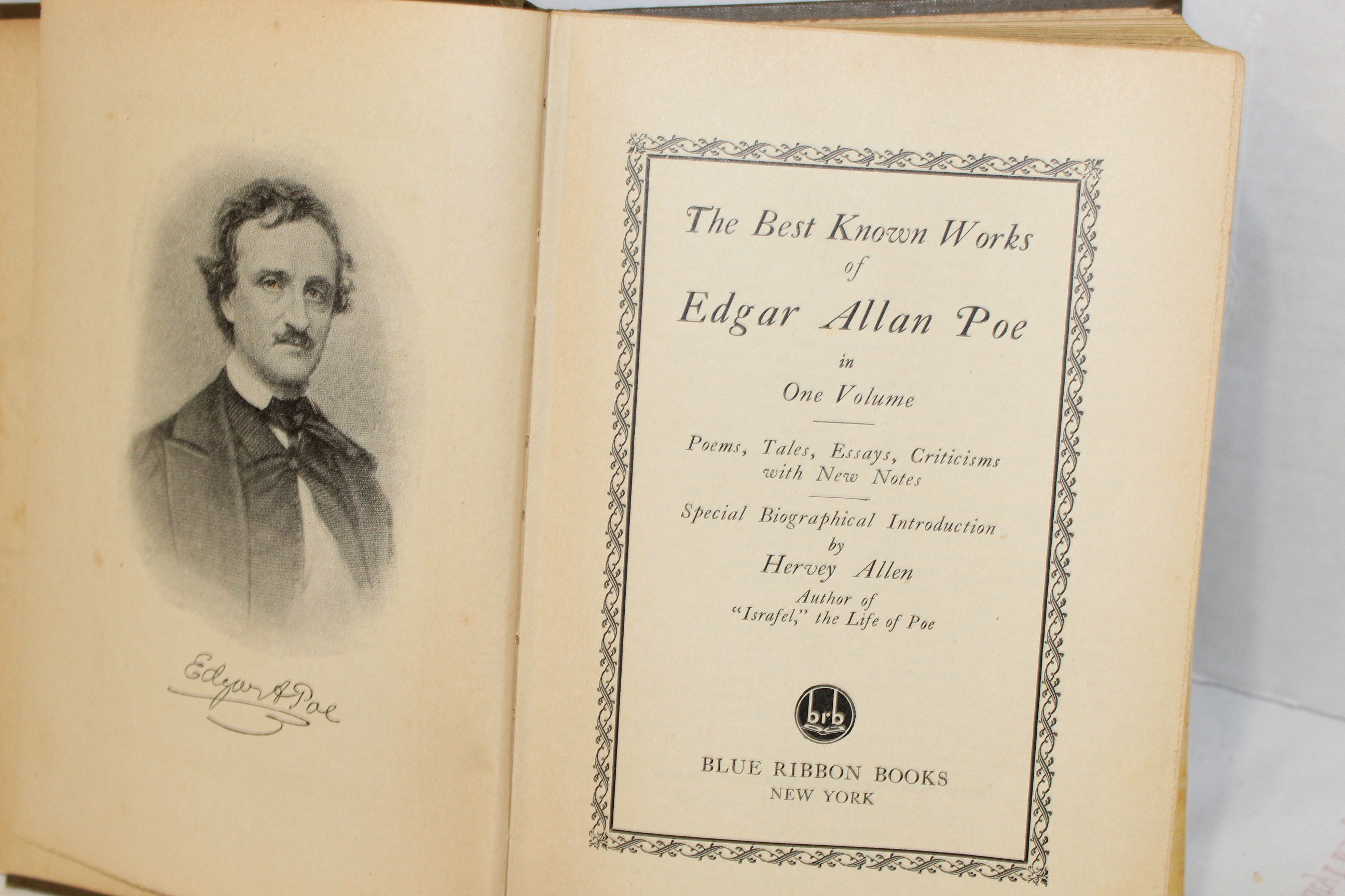 The Best Known Works of Edgar Allan Poe 1927 - Etsy