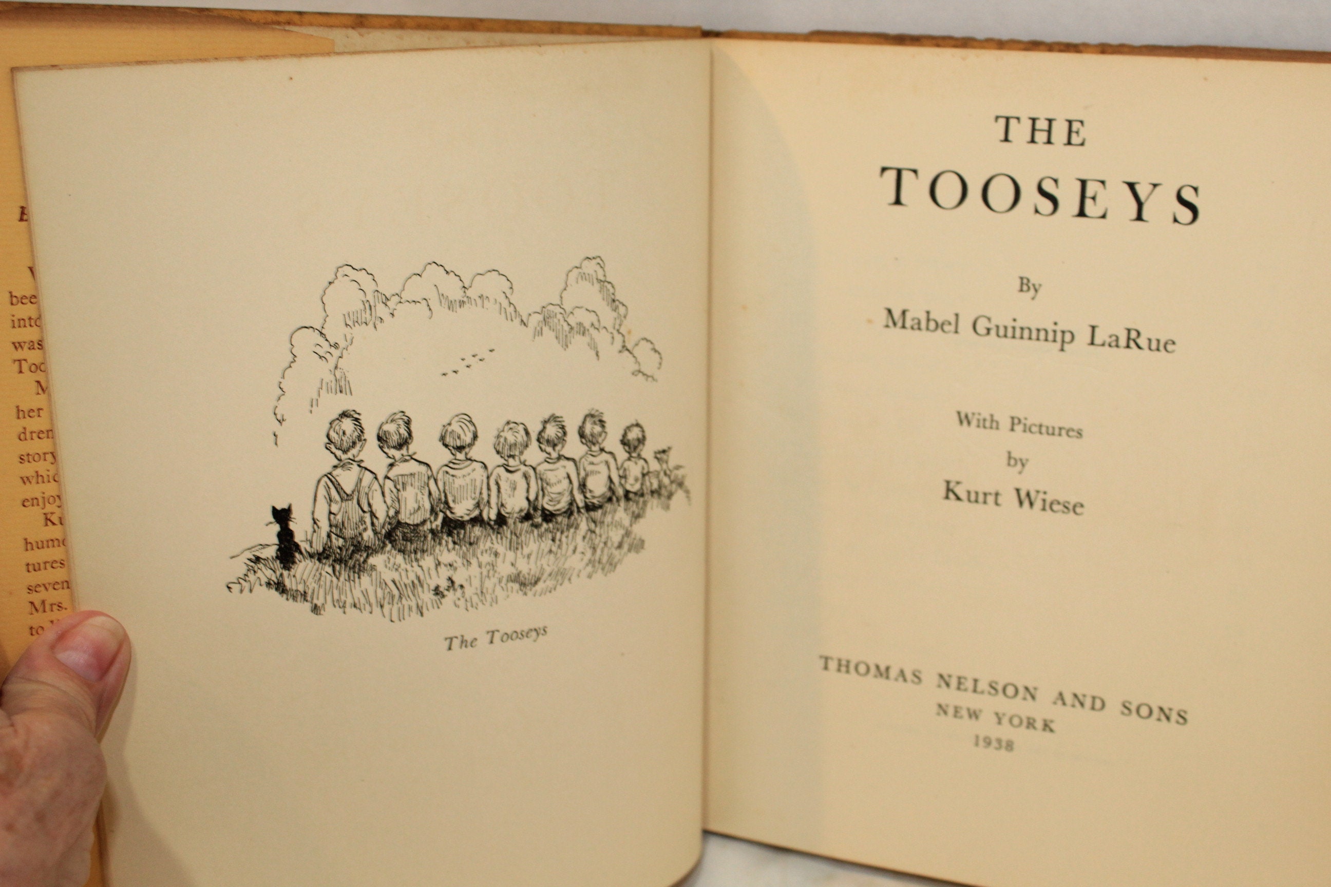 Toosey by Mabel Guinnip La Rue-rare Vintage Children's Book - Etsy
