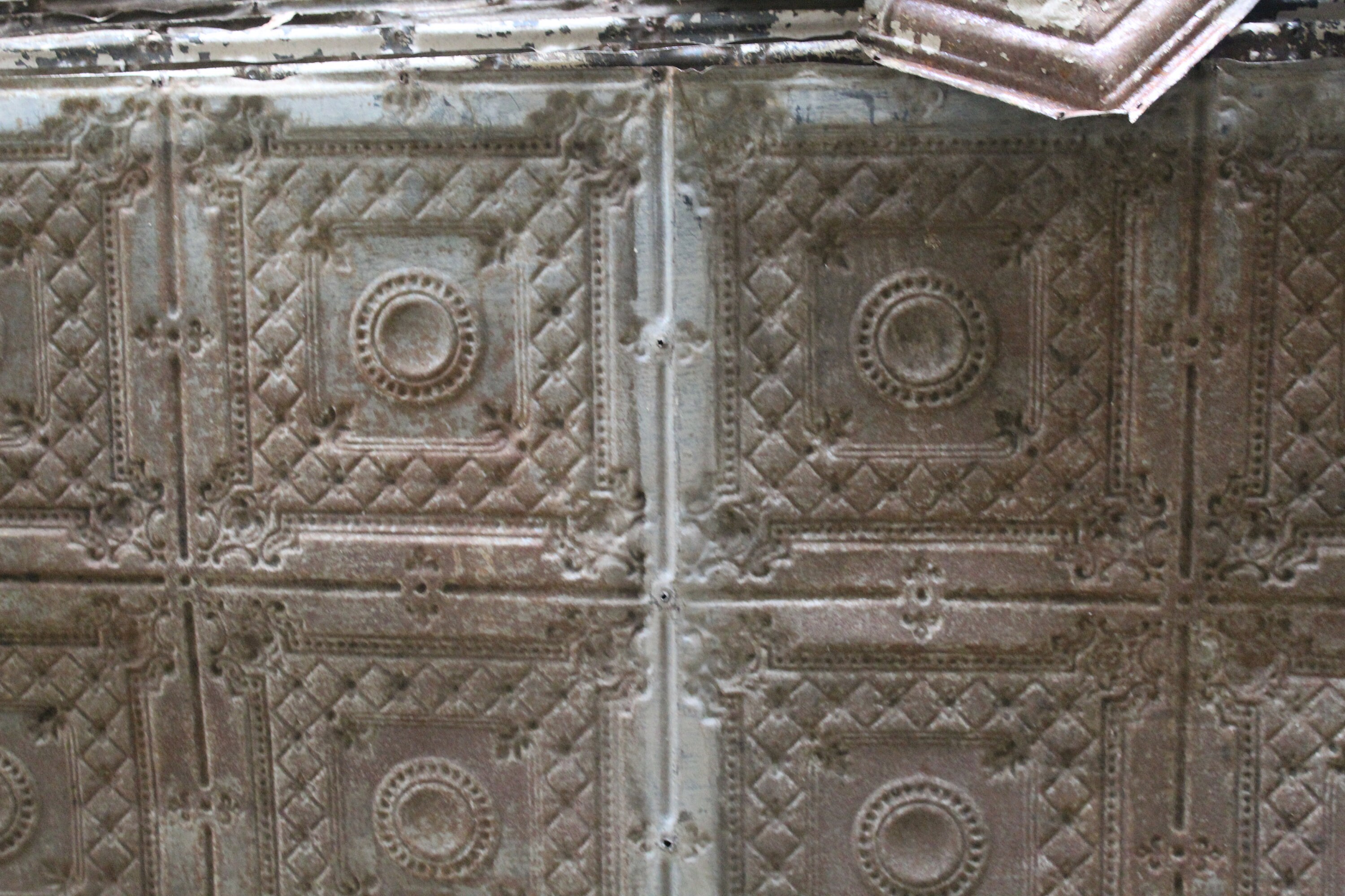 Tin Ceiling vintage Embossed Panels 2x4 Feet Vintage - Etsy
