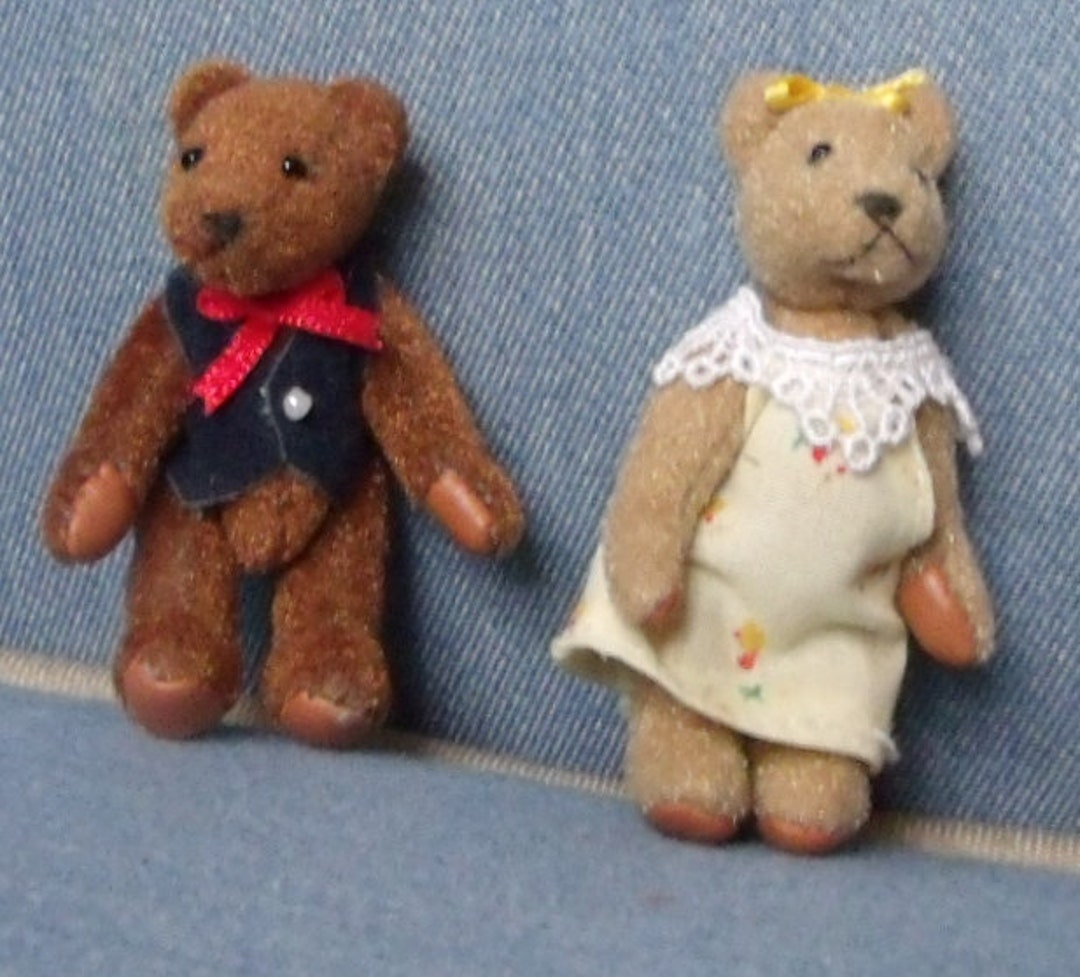 Gund Bears in Miniature Bride and Groom - Etsy