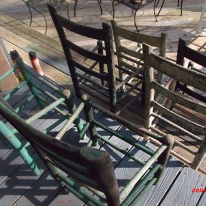 Vintage Farmhouse Weathered Chairs - Etsy