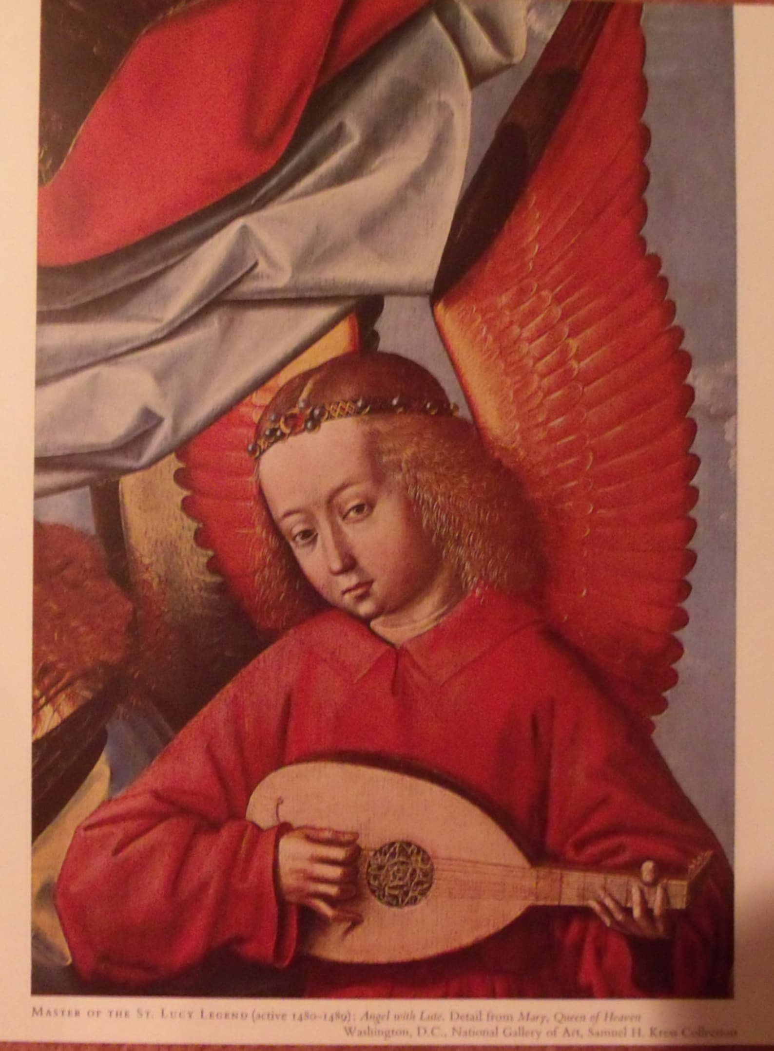 Master of the St. Lucy Legend Angel Framed Print - Etsy