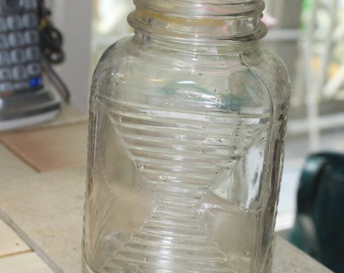 Old Victorian Dura-glass Jar - Etsy