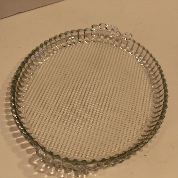 Crystal Serving Tray - Etsy