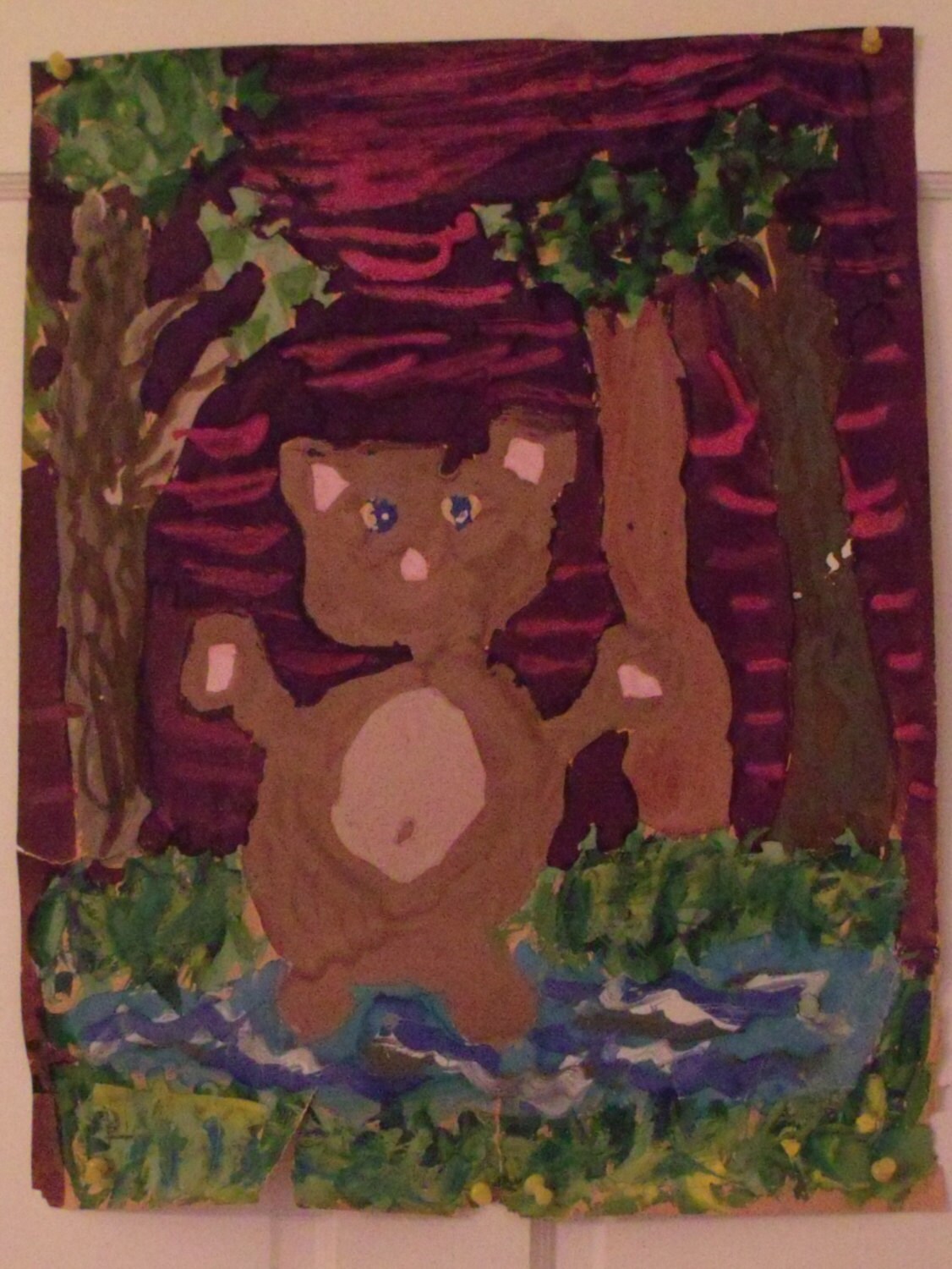Bear Painting by Collen Thompson - Etsy