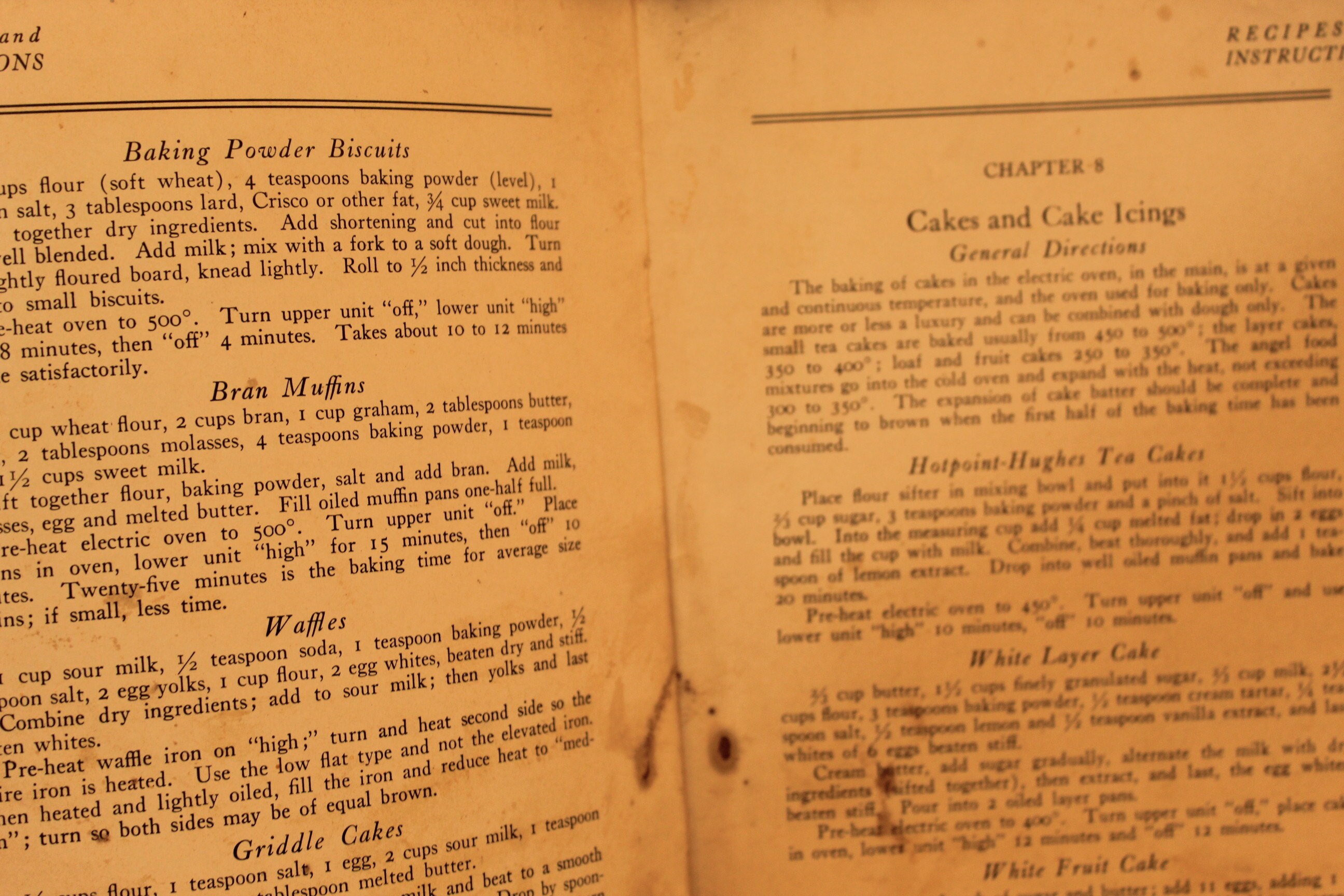 Vintage Instruction and Recipe Book-hotpoint-hughes Electric - Etsy