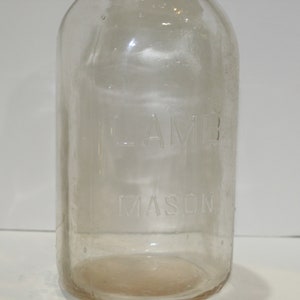 Lamb-mason Canning Jar is a Favorite Collector Item - Etsy