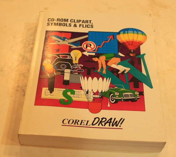 Corel Draw Clip Art Book | Etsy