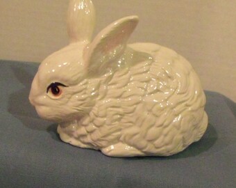 Porcelain White Rabbit | Etsy