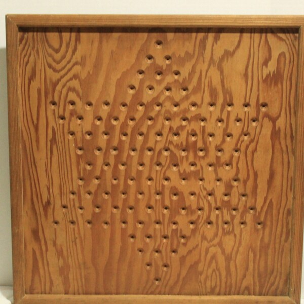 Wood Checker Board - Etsy