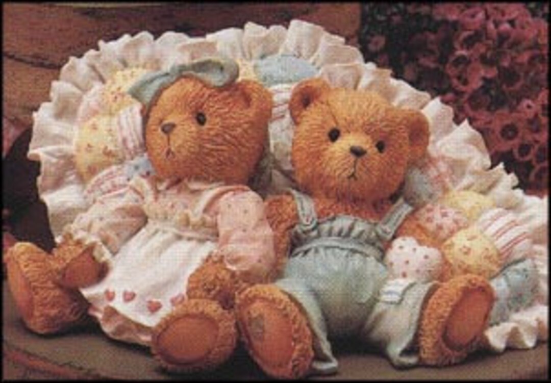 Cherished Teddies Michelle and Me Figurine - Etsy