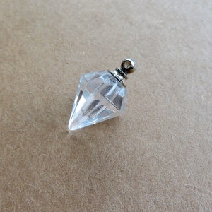 Glass Bead Cremation Ash Hair Clear Urn Memorial DIY Pendant ...