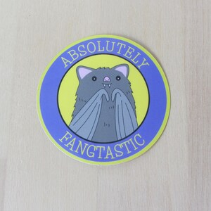 Animal Puns Positive Message Illustrated Sticker SET, Funny Otter Seal ...