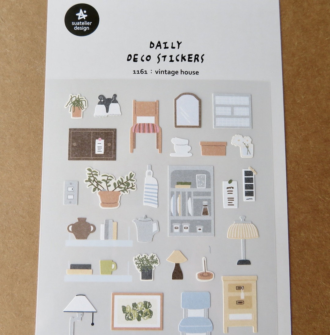 Home Decor Decorating Stickers, Home Furnishing Furniture Journal ...