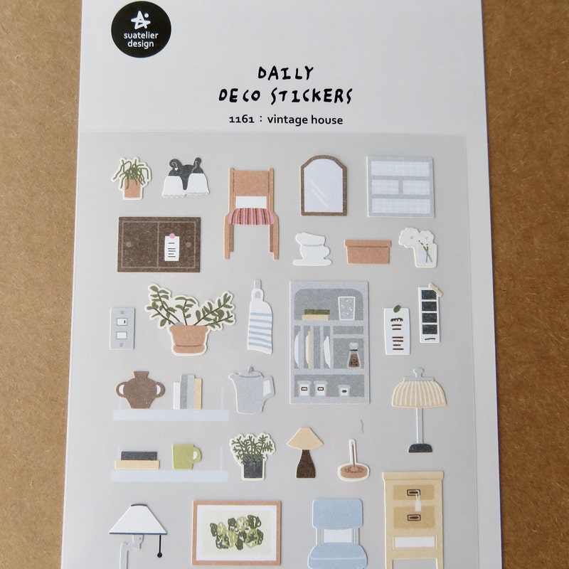 Furniture Stickers Home - Etsy