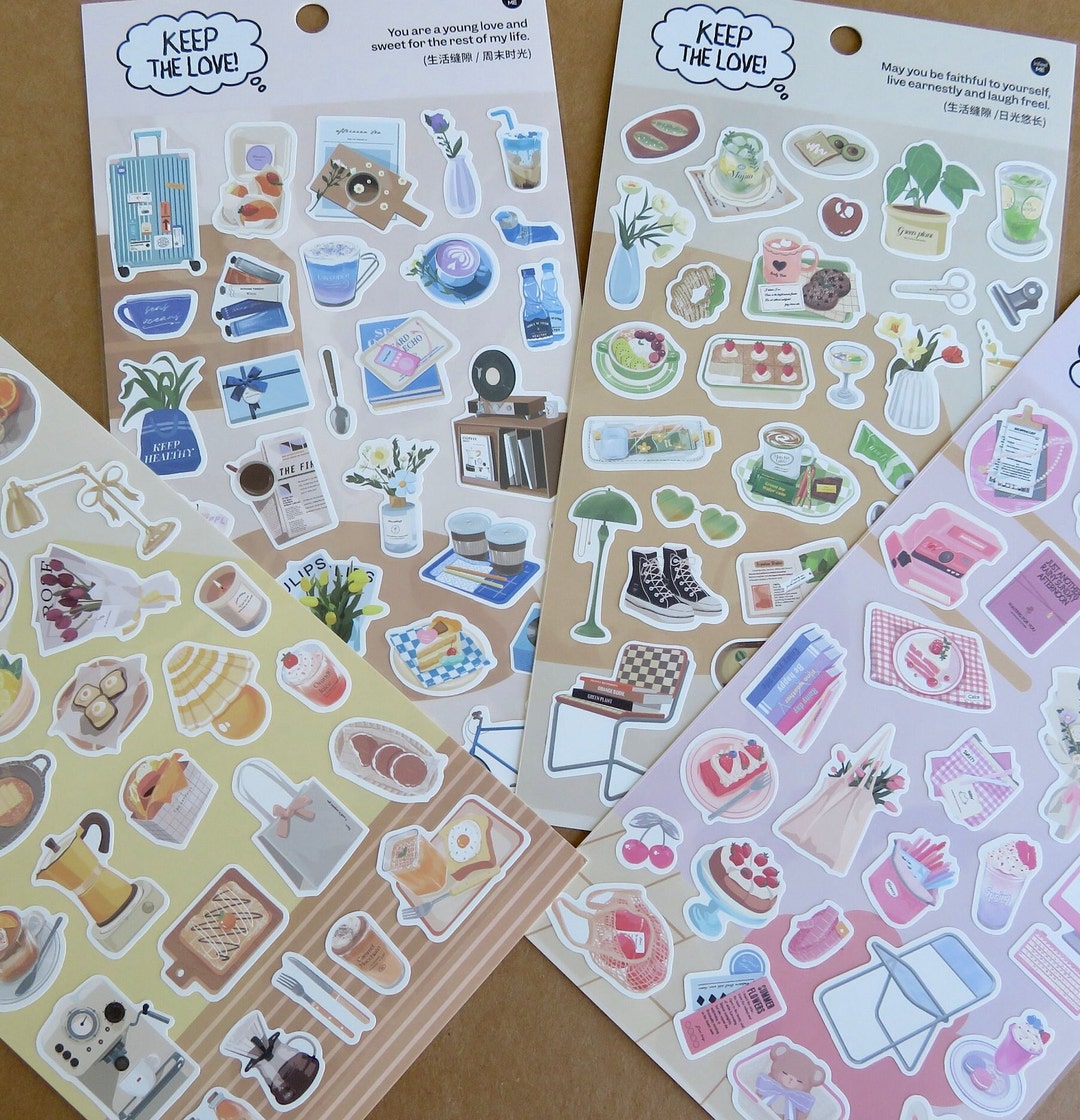 Every Day Activity Stickers, Food Drink Stickers, Home Decor Stickers ...