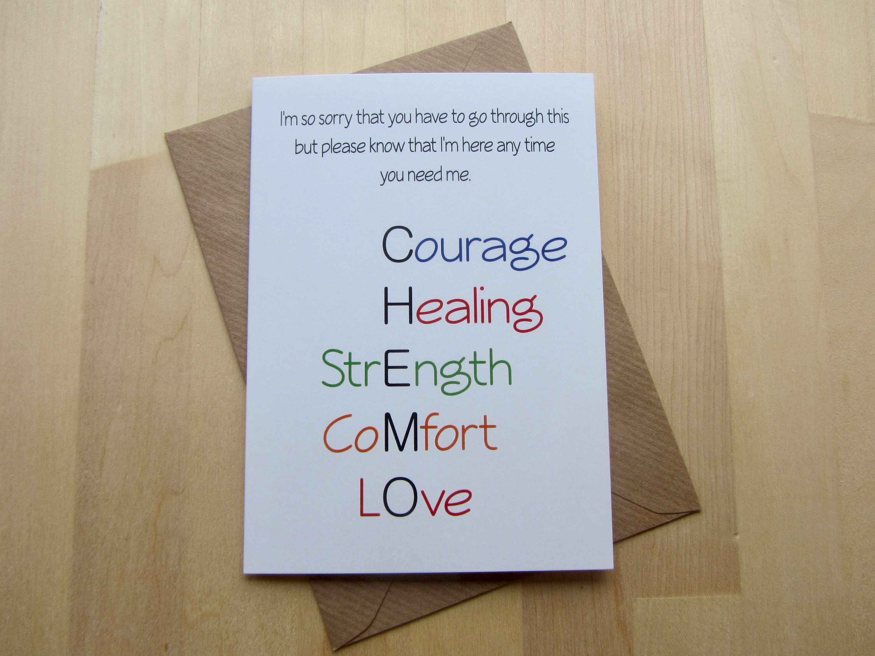 Illustrated Chemo Greeting Card Cancer Treatment Support | Etsy