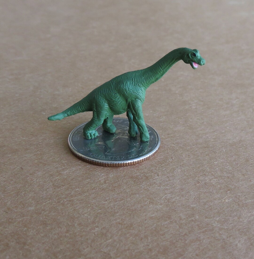 Miniature Brontosaurus, Terrarium & Fairy Garden Supplies, Micro Tiny ...