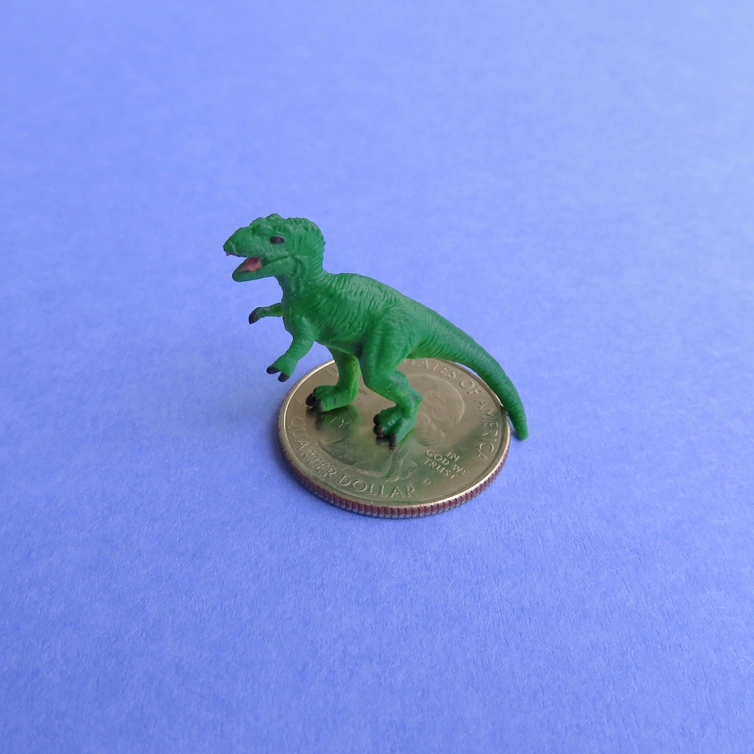 Miniature T Rex Dinosaur, Terrarium & Fairy Garden Supplies, Micro Tiny ...