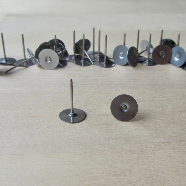 Titanium Earring Posts - Etsy