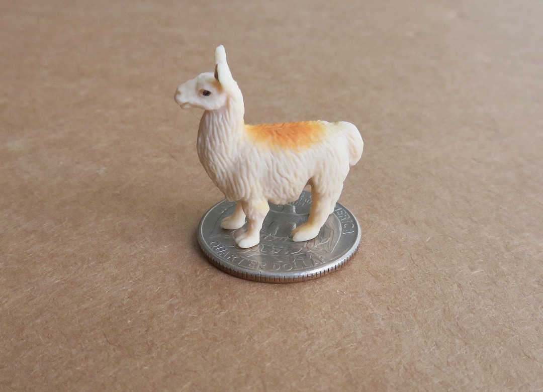 Miniature Llama Figurine - Mini Fairy Garden & Terrarium Supplies ...