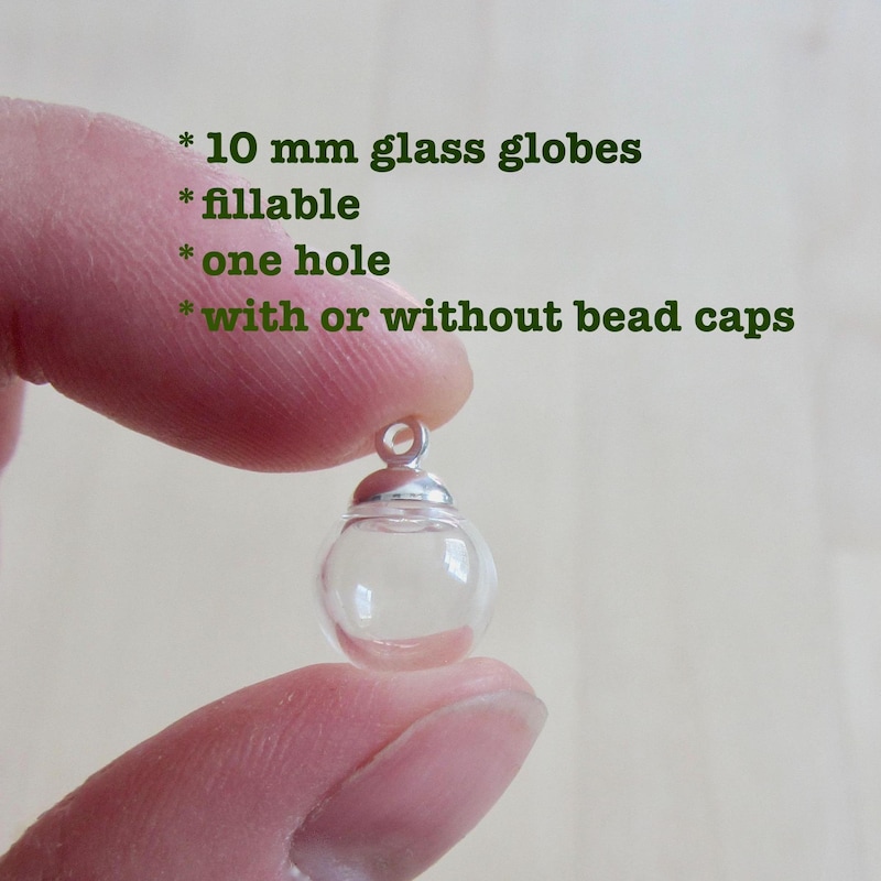 Glass Globe Ball Pendant - Etsy