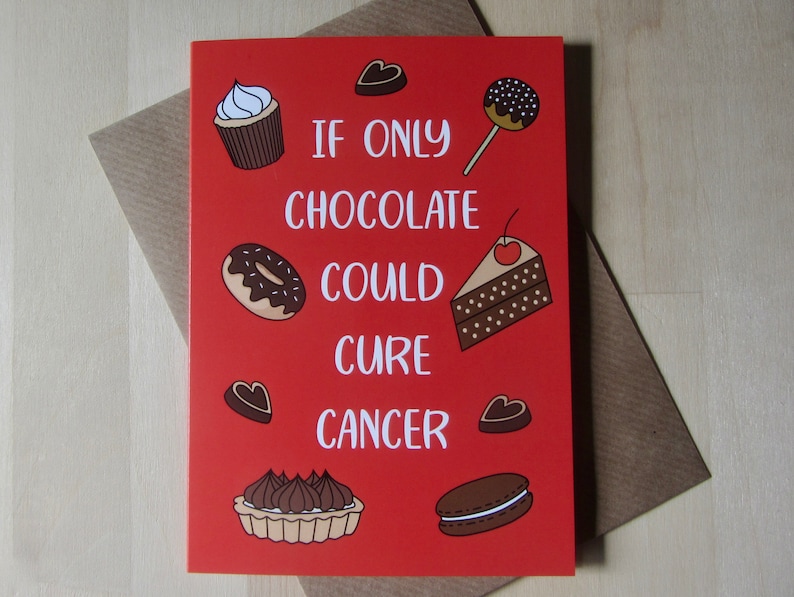 Illustrated Cancer Greeting Card Cancer Treatment Support | Etsy