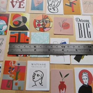 65 Modern Art Stickers, Pablo Picasso Henri Matisse Art Planner Journal ...