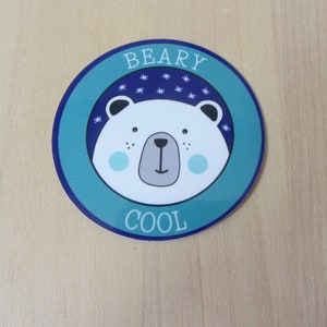 Animal Puns Positive Message Illustrated Sticker SET, Funny Otter Seal ...