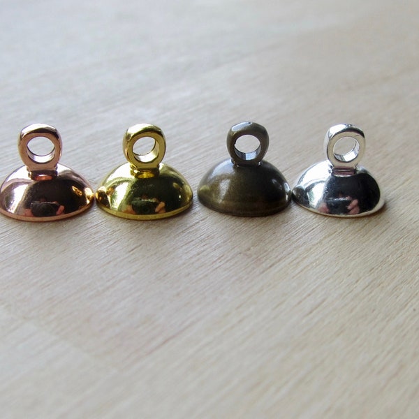 Bead Cap With Loop - Etsy