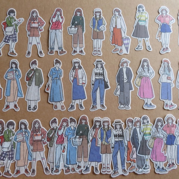 Fashion Stickers - Etsy