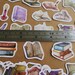 Library Book Stickers, Librarian Book Lover Planner Journal Stickers ...