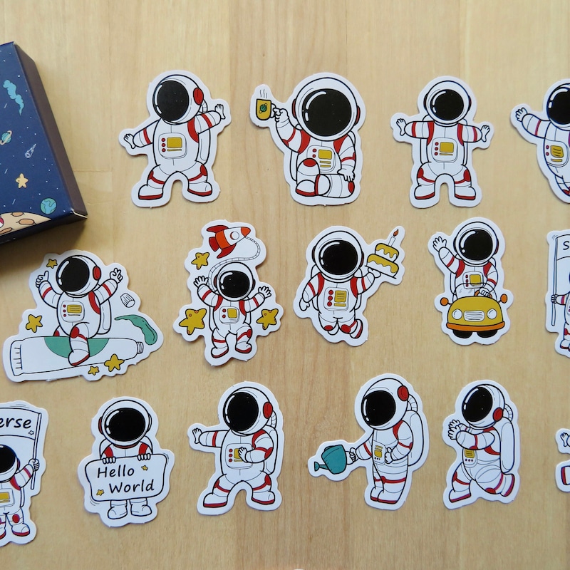 Space Stickers - Etsy