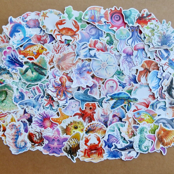 Ocean Theme Stickers - Etsy