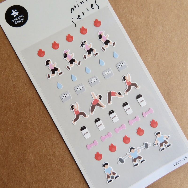Korean Tiny Tiny Stickers - Etsy