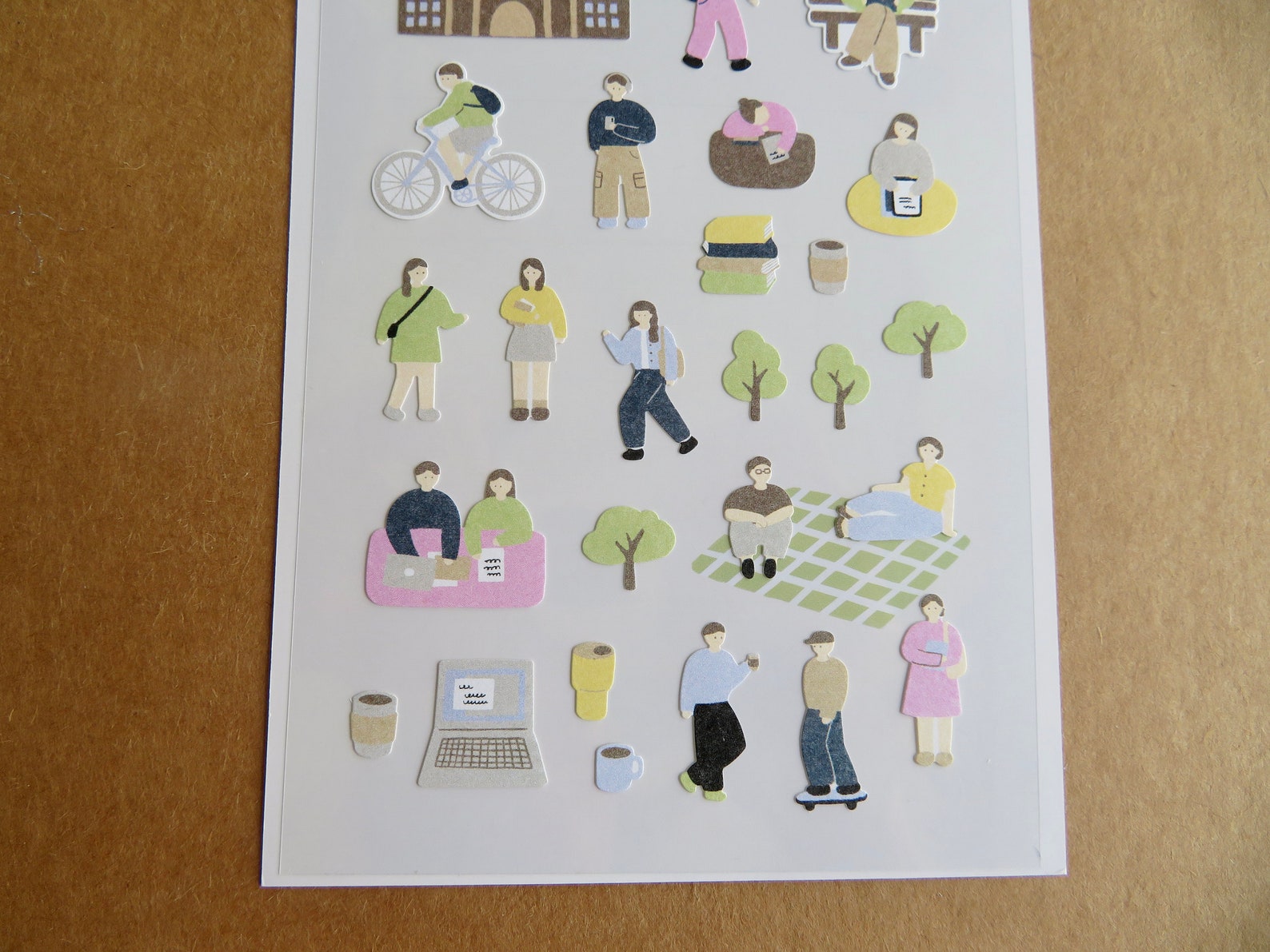 College Campus Stickers, People Stickers, University School Student ...
