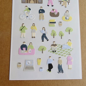 College Campus Stickers, People Stickers, University School Student ...