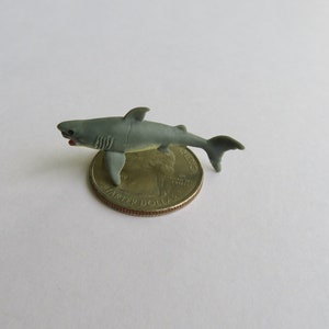 Miniature Great White Shark - Mini Oceanterrarium Supplies - Teeny Tiny ...