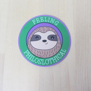 Animal Puns Positive Message Illustrated Sticker SET, Funny Otter Seal ...