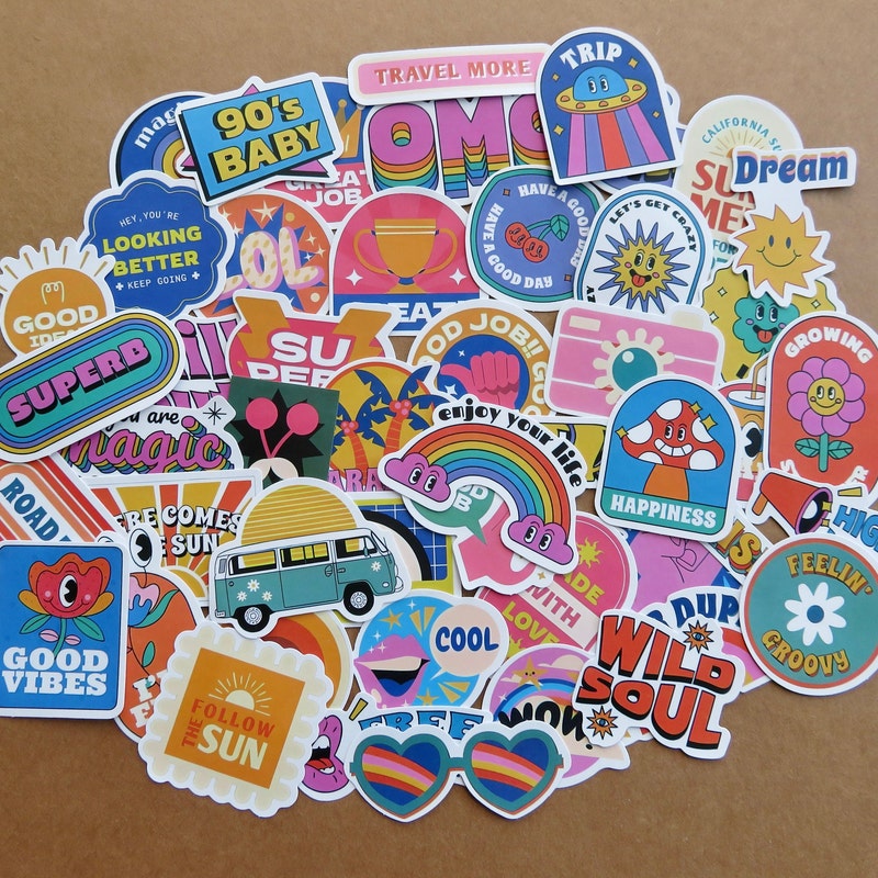 80s Stickers - Etsy