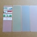 Washi Tape Portable Storage Grid Card, Washi Page Marker, Washi Tape ...