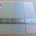 Washi Tape Portable Storage Grid Card, Washi Page Marker, Washi Tape ...
