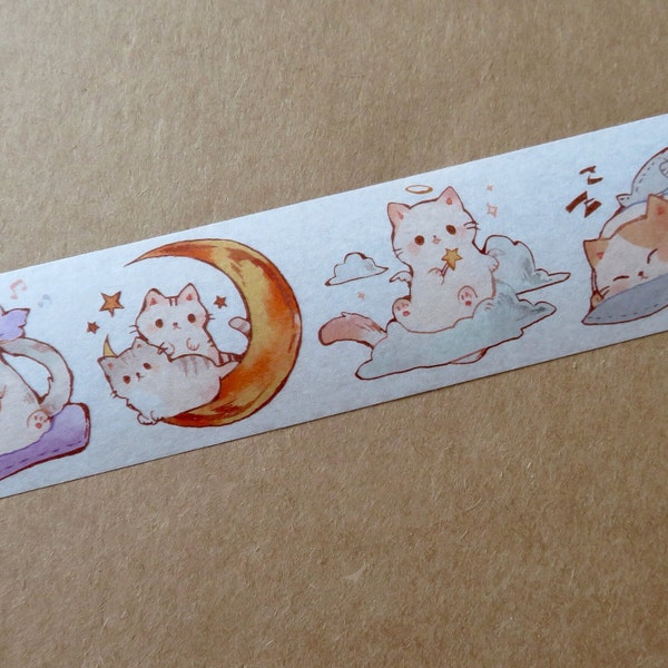 Cat Washi Tape - Etsy