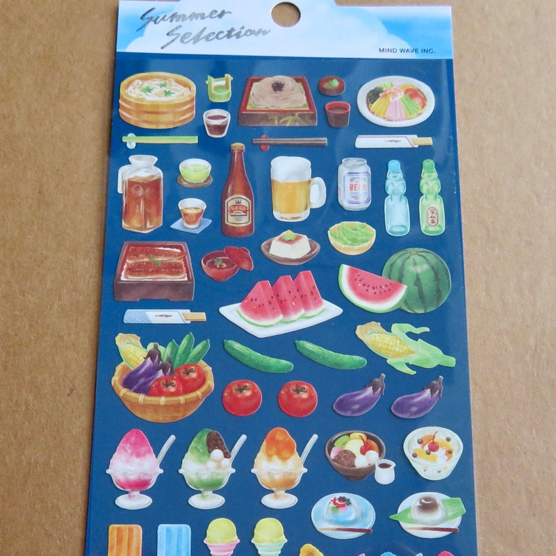 Japanese Snack Stickers - Etsy