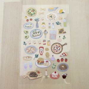 Junk Food Stickers, Pizza Pasta Doodle Stickers, Meal Dinner Planner ...