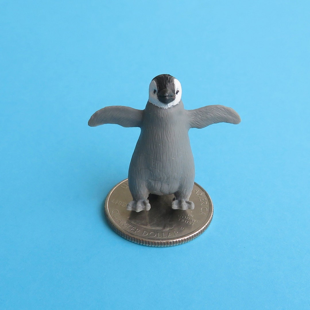 Miniature Baby Emperor Penguin, Terrarium & Fairy Garden Supplies ...