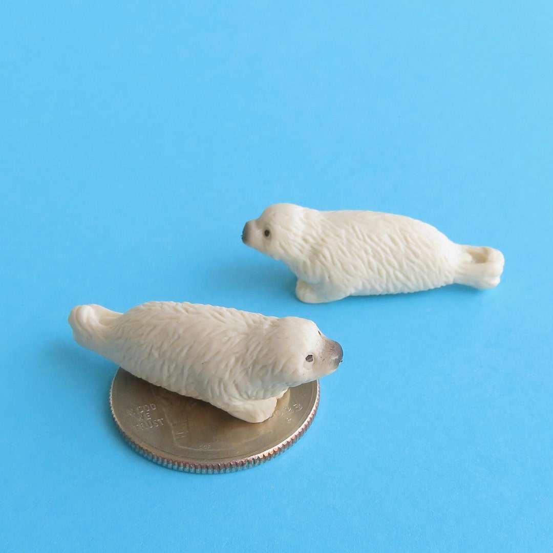 Miniature Seal Pup, Terrarium & Fairy Garden Supplies, Micro Tiny ...
