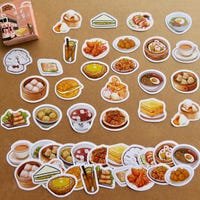 Vietnamese Food Sticker Sheets, Sticker Sheet Asian Food Stickers ...