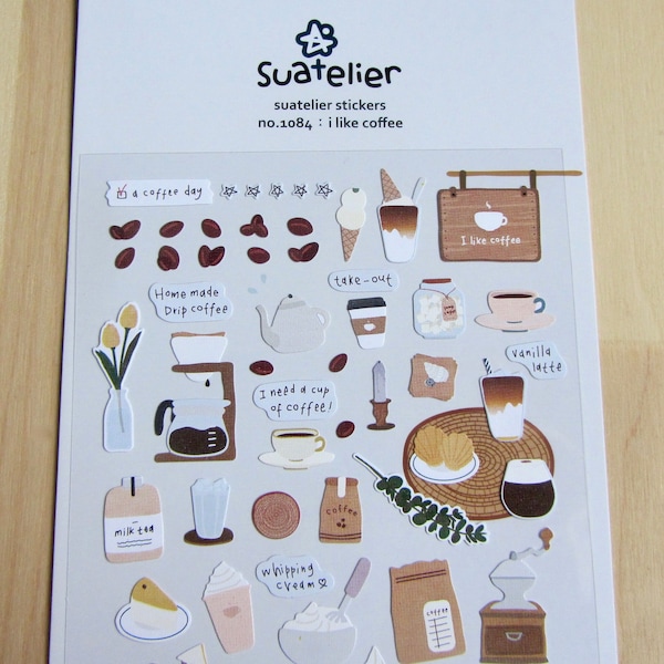 Coffee Stickers - Etsy